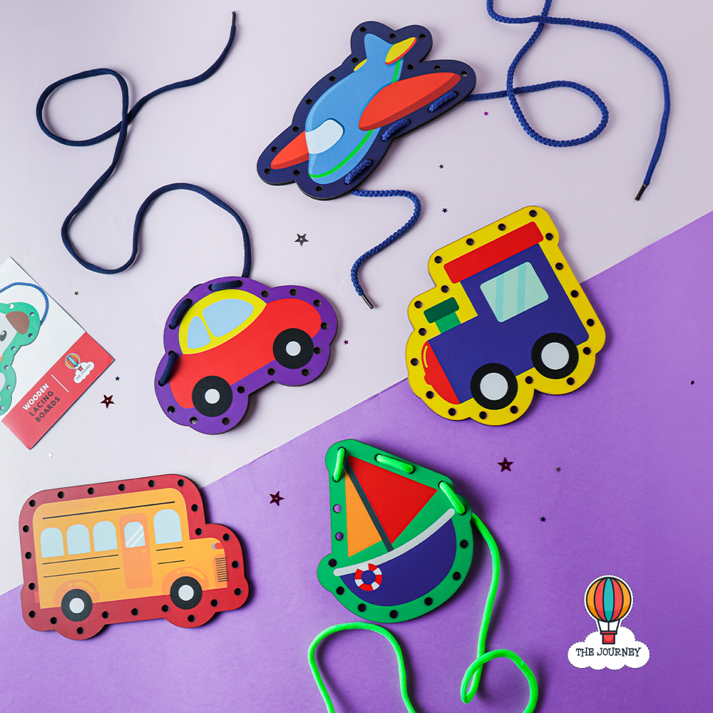 Transportation Wooden Lacing Boards – The Journey